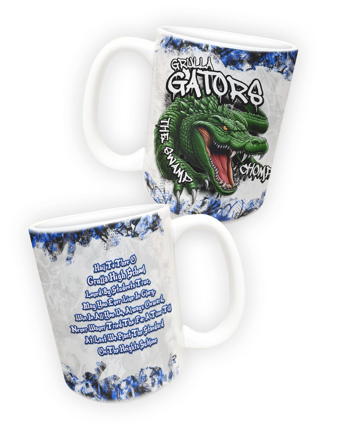 Grulla Gator "Alma Mater" Mug – Jessie's Custom Apparel, LLC